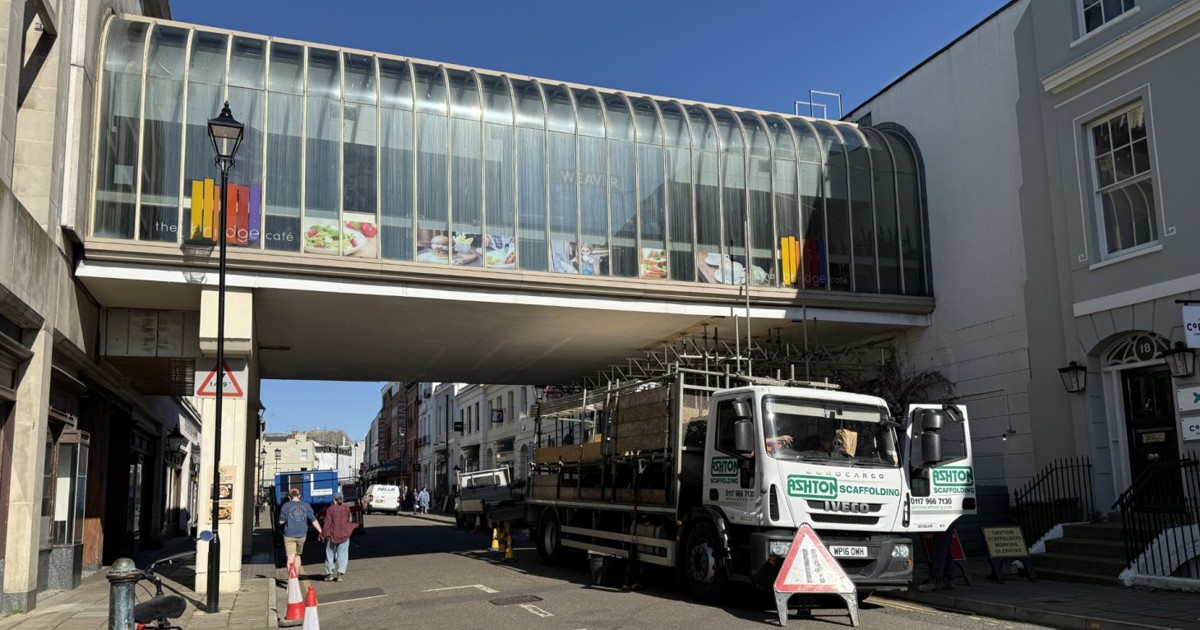 Cheltenham’s Regent Arcade bridge removal begins – paving way for ...