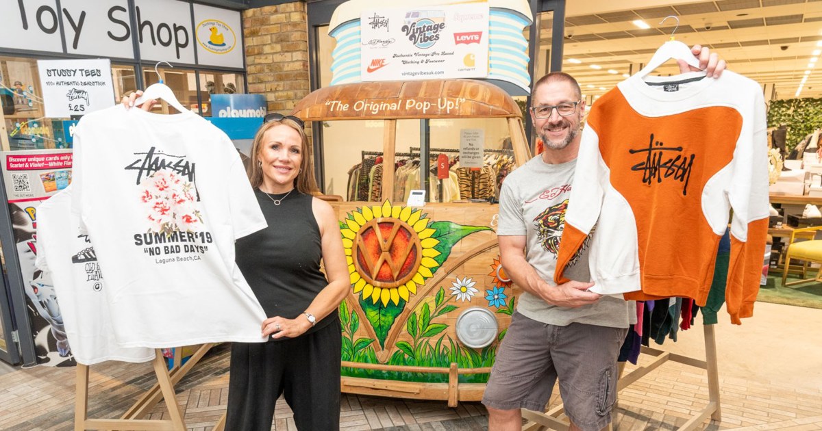 Second-hand preloved and vintage fashion shop opening in Gloucestershire