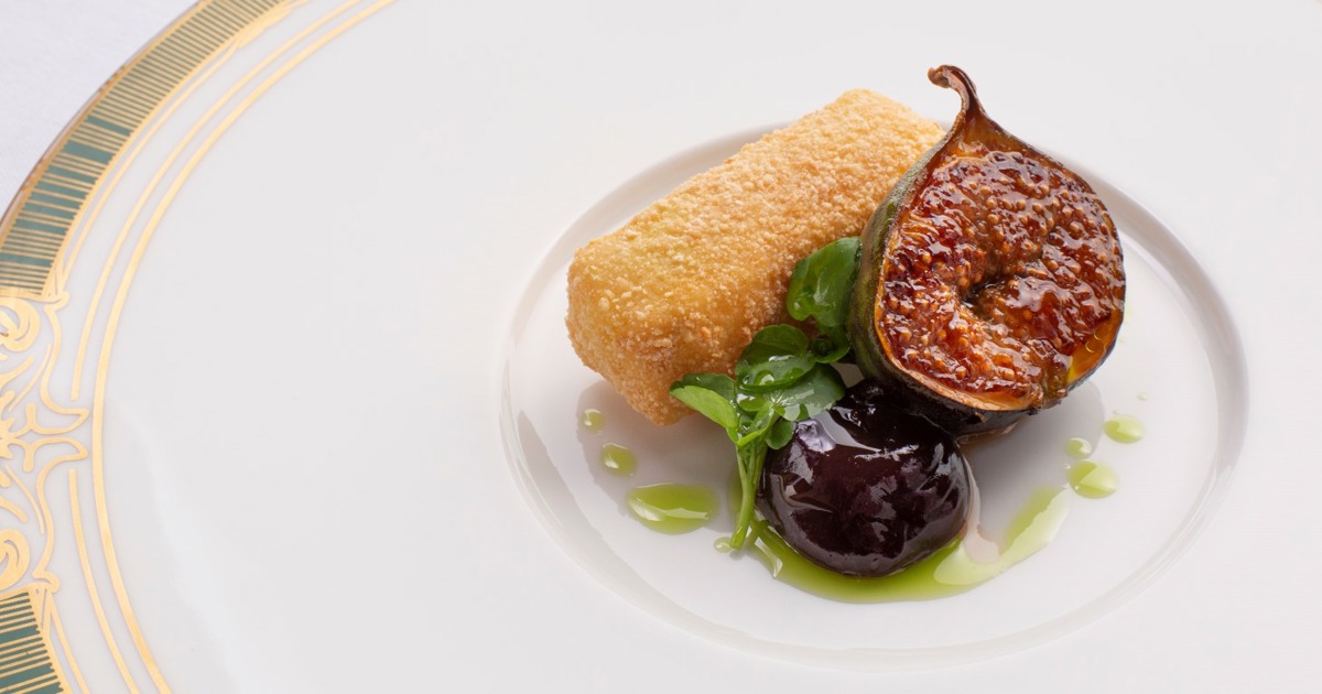 Feast on a five-course tasting menu fit for royalty at Thornbury Castle