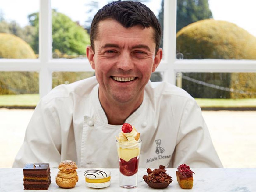 Chocolate dinner hosted by Chocolatier William Curley at Blenheim Palace