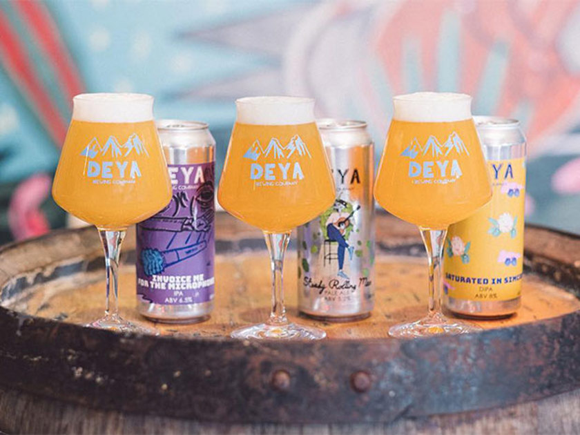 The Food Social at DEYA Brewing Company taproom in Cheltenham