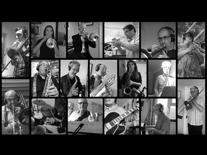 Jay Cee Big Band Christmas Concert live streamed from Blackfriars Priory