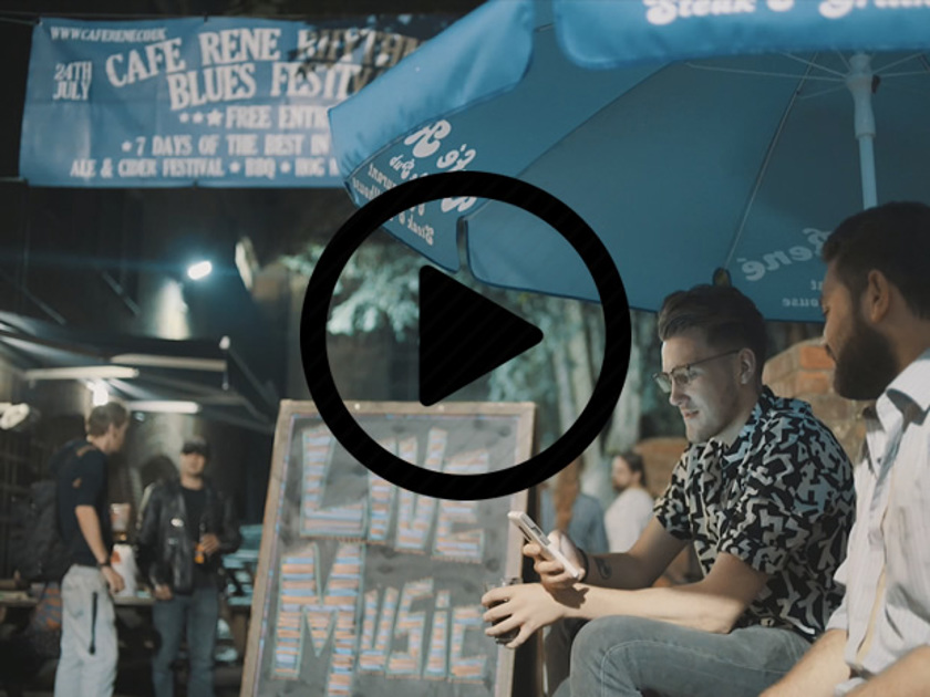 Cafe Rene video showcase