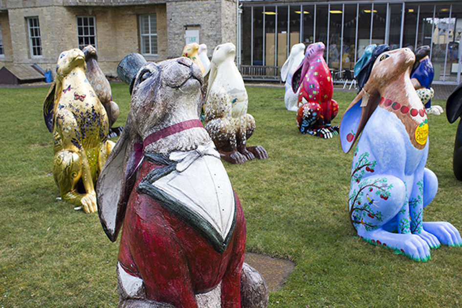Cotswolds AONB Hare Trail 2018 in Gloucestershire