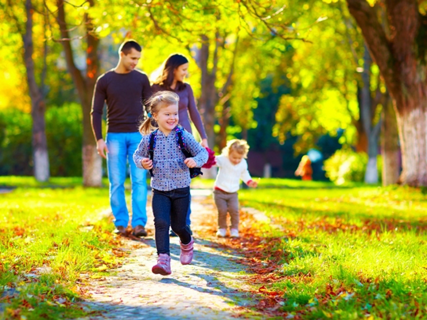 The Isbourne's Great Spring Treasure Trail at Pittville Park in Cheltenham