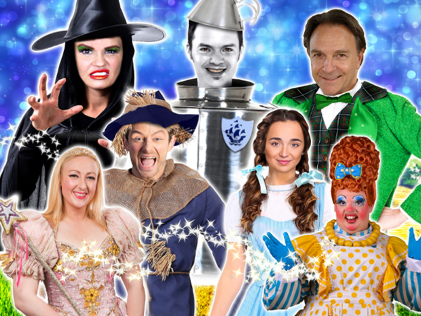 The Wizard of Oz Easter pantomime at The Roses Theatre