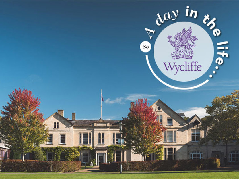 Wycliffe College A day in the life of the Head of School