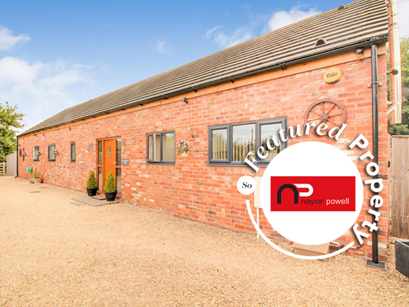 Featured property A sleek three-bedroom barn conversion near Stonehouse