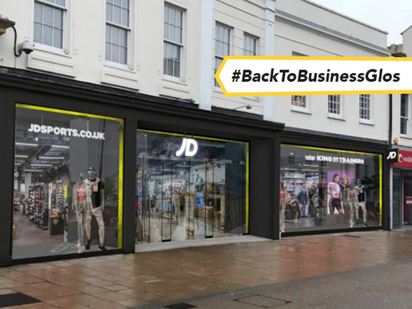 JD Sports is opening a new Cheltenham store in Regent Arcade