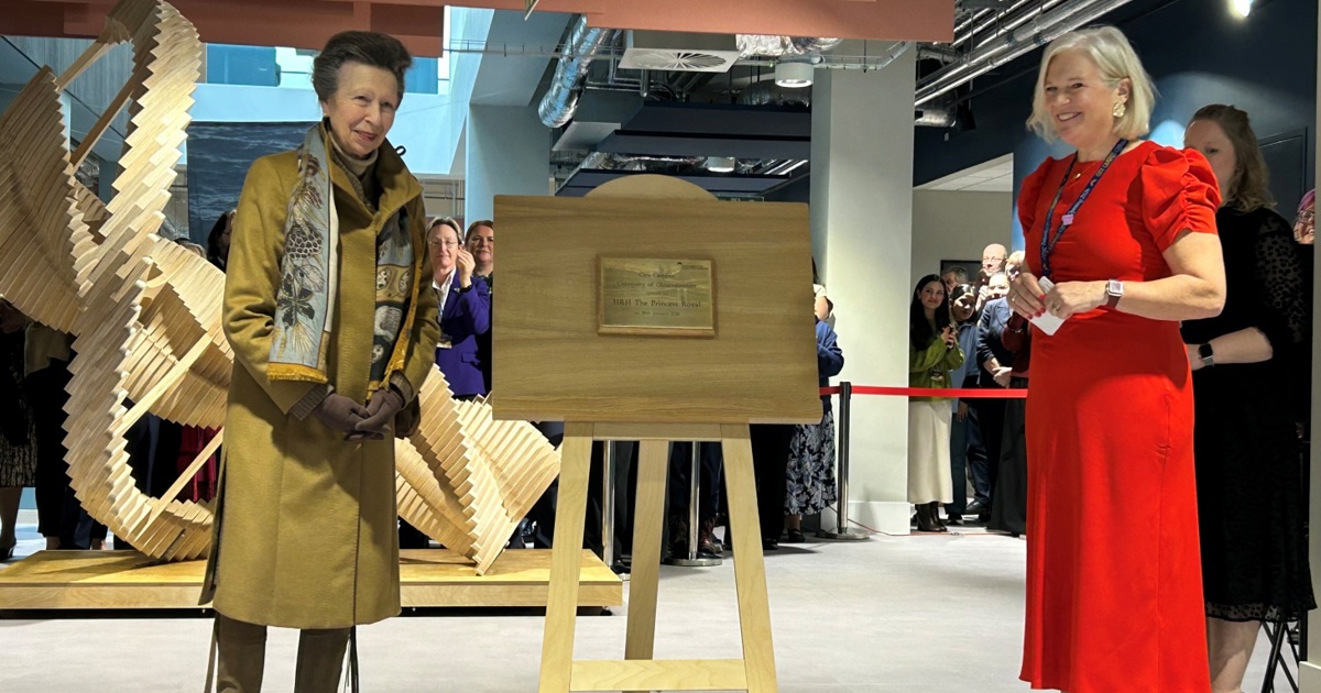 HRH The Princess Royal officially opens University of Gloucestershire ...