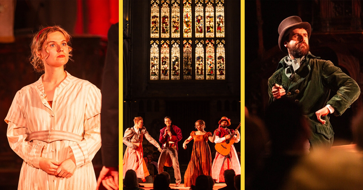 Classics at the Abbey Pride & Prejudice at Tewkesbury Abbey