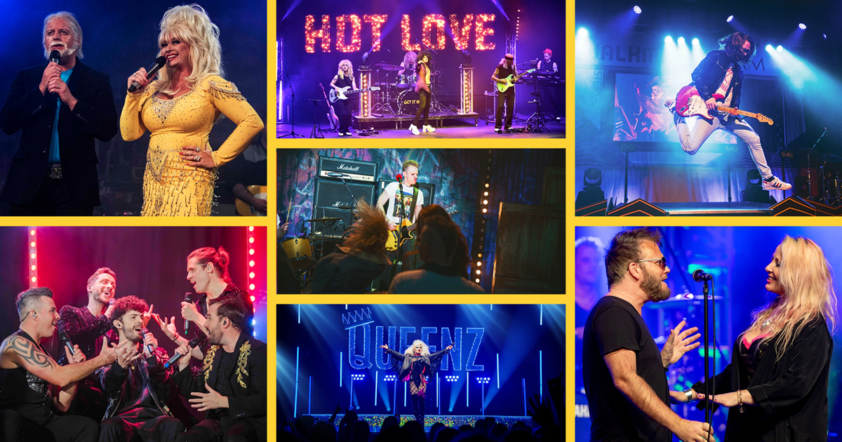 Drag shows, tribute acts and adults-only panto at The Roses Theatre