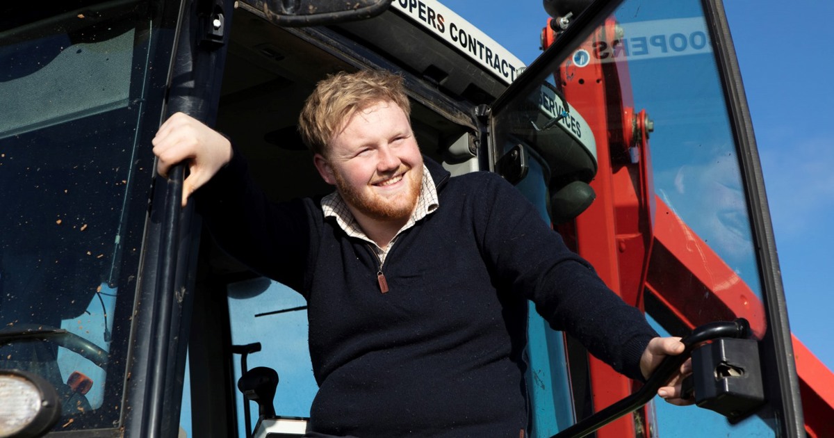 Kaleb Cooper announces new book It's A Farming Thing