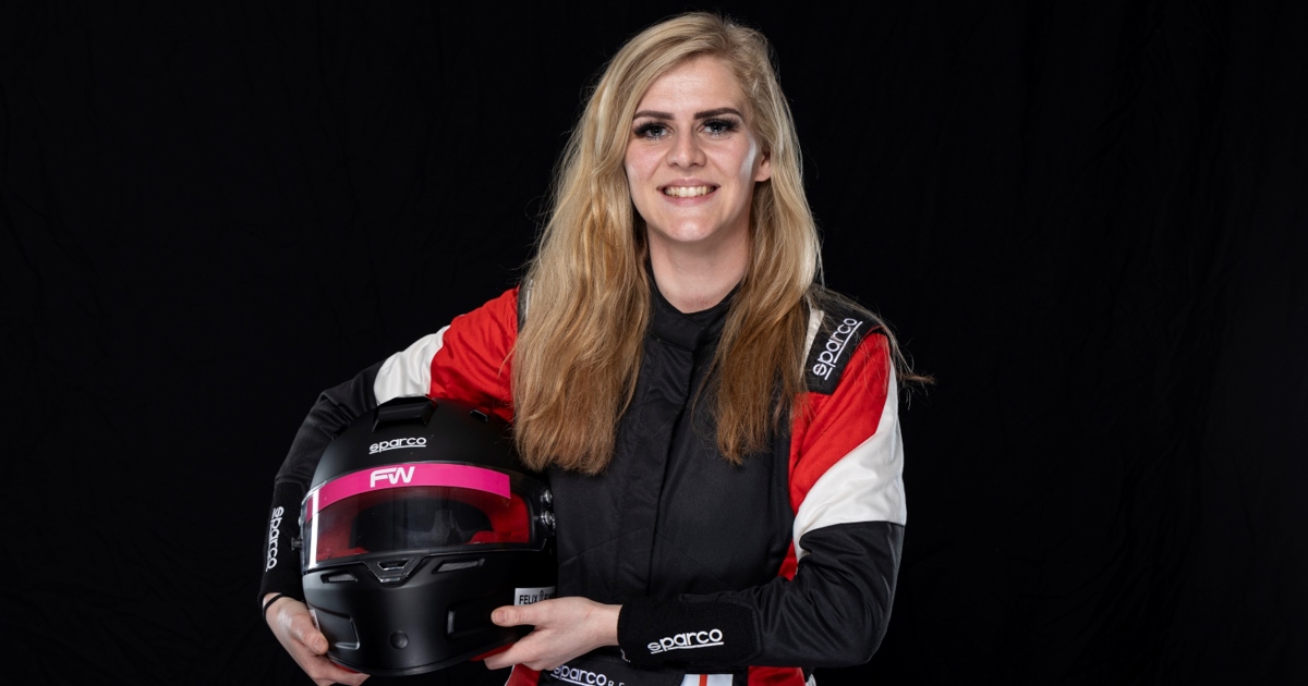 Gloucestershire racing driver represents England in pioneering Formula ...