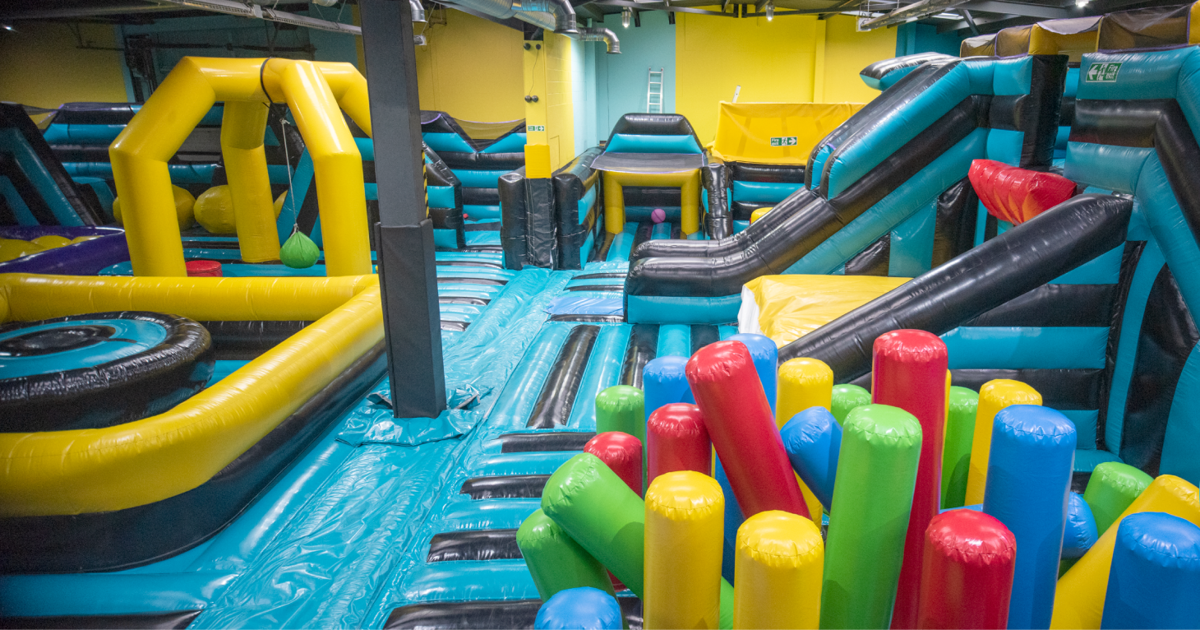 Win a children's party for 12 at Cheltenham's brand-new inflatable ...