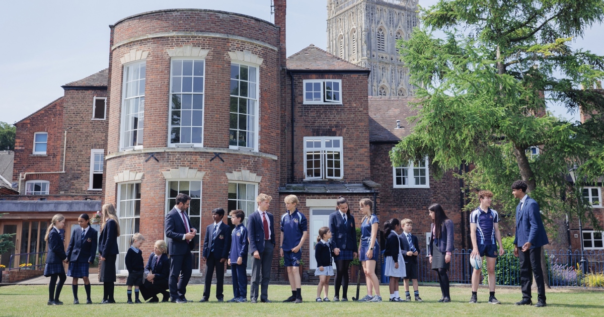 Discover a place 'where happy children thrive' at The King's School Gloucester's Whole School ...