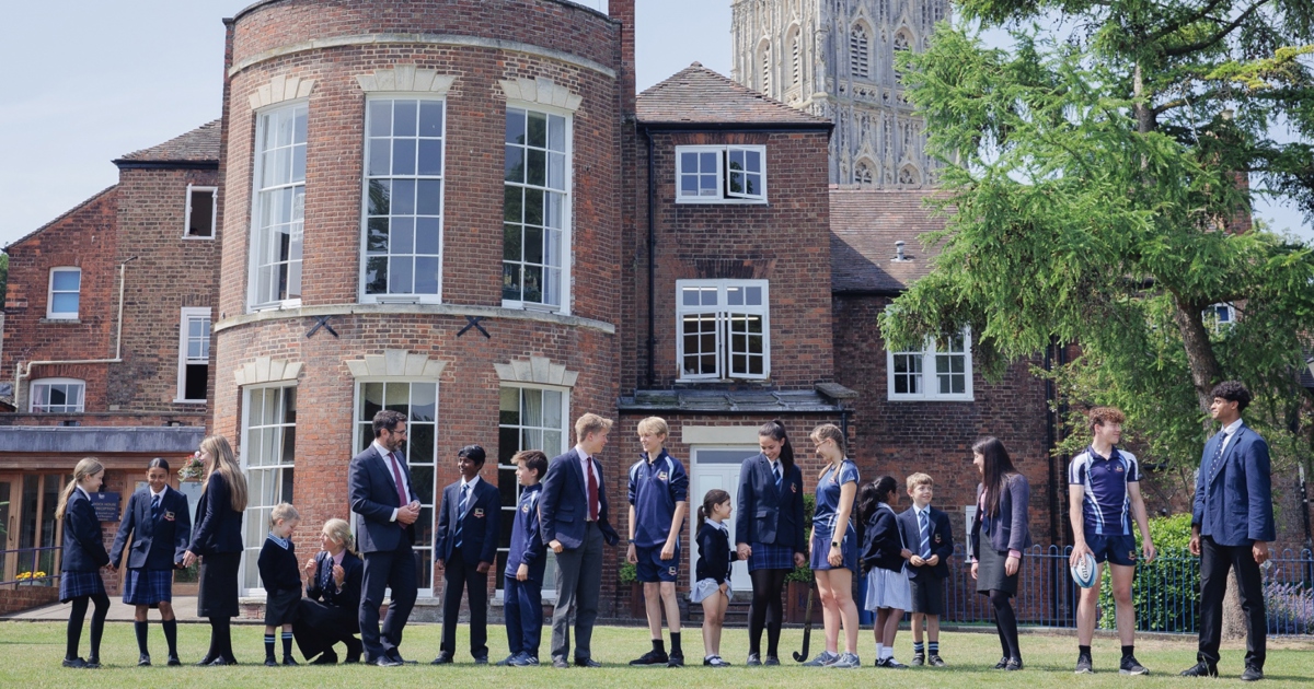 Discover a place 'where happy children thrive' at The King's School Gloucester's Whole School ...