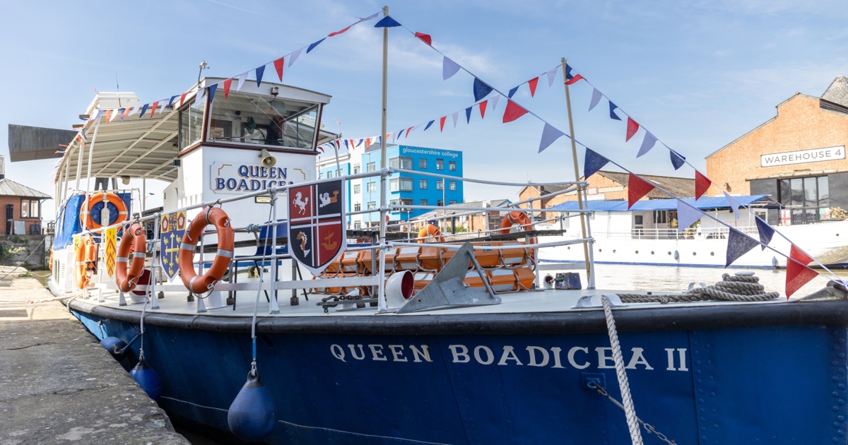 Set sail for a fun family day out on the water at Gloucester Docks