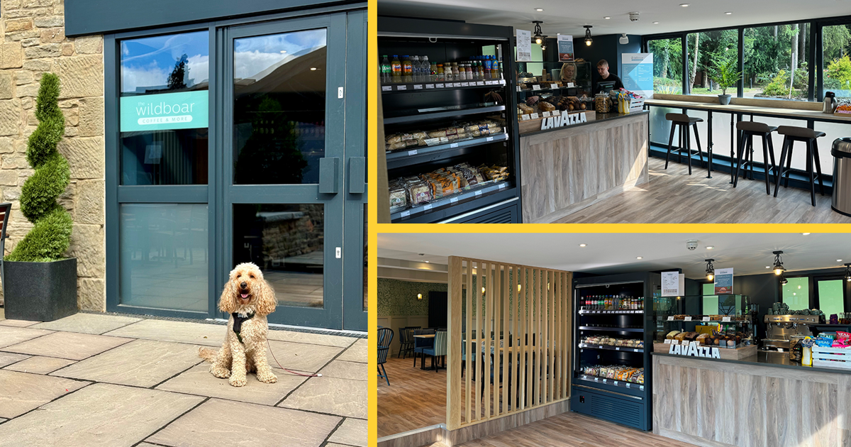 New pet-friendly cafe opens at Whitemead Forest Park in the Forest of Dean