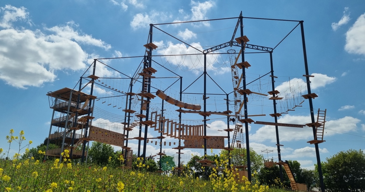 Win an epic family adventure at one of Europe's biggest high ropes courses
